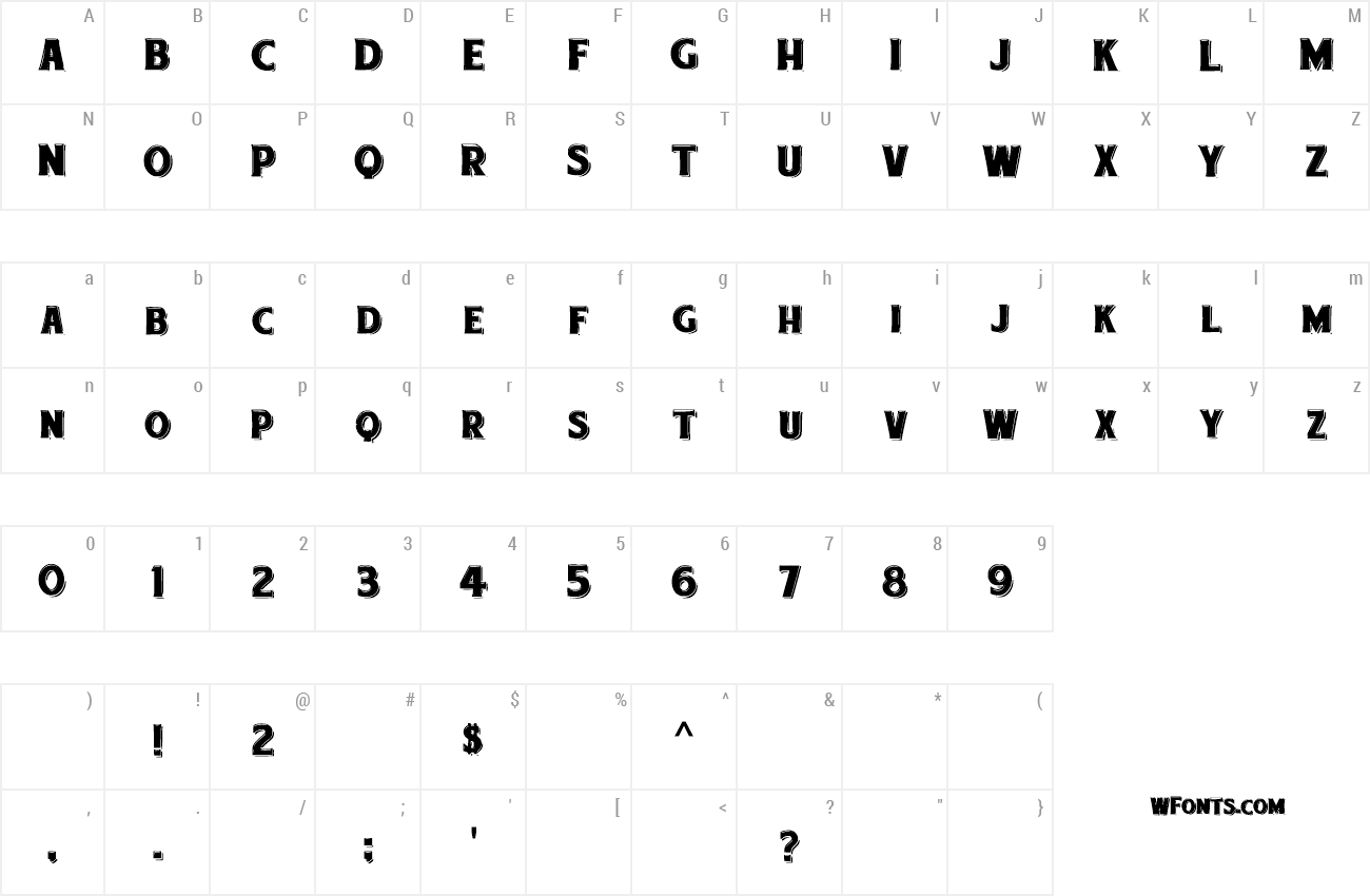Etiquette Font