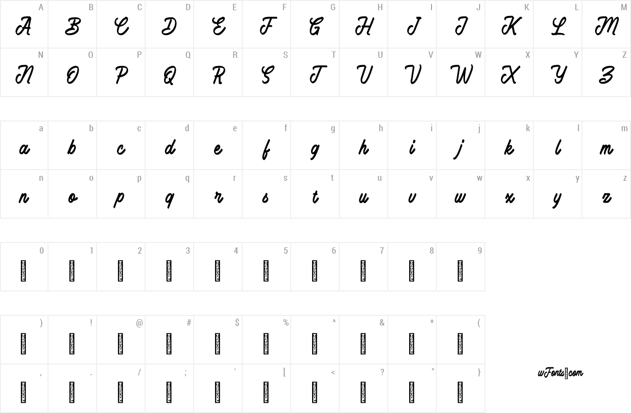 Battams Font