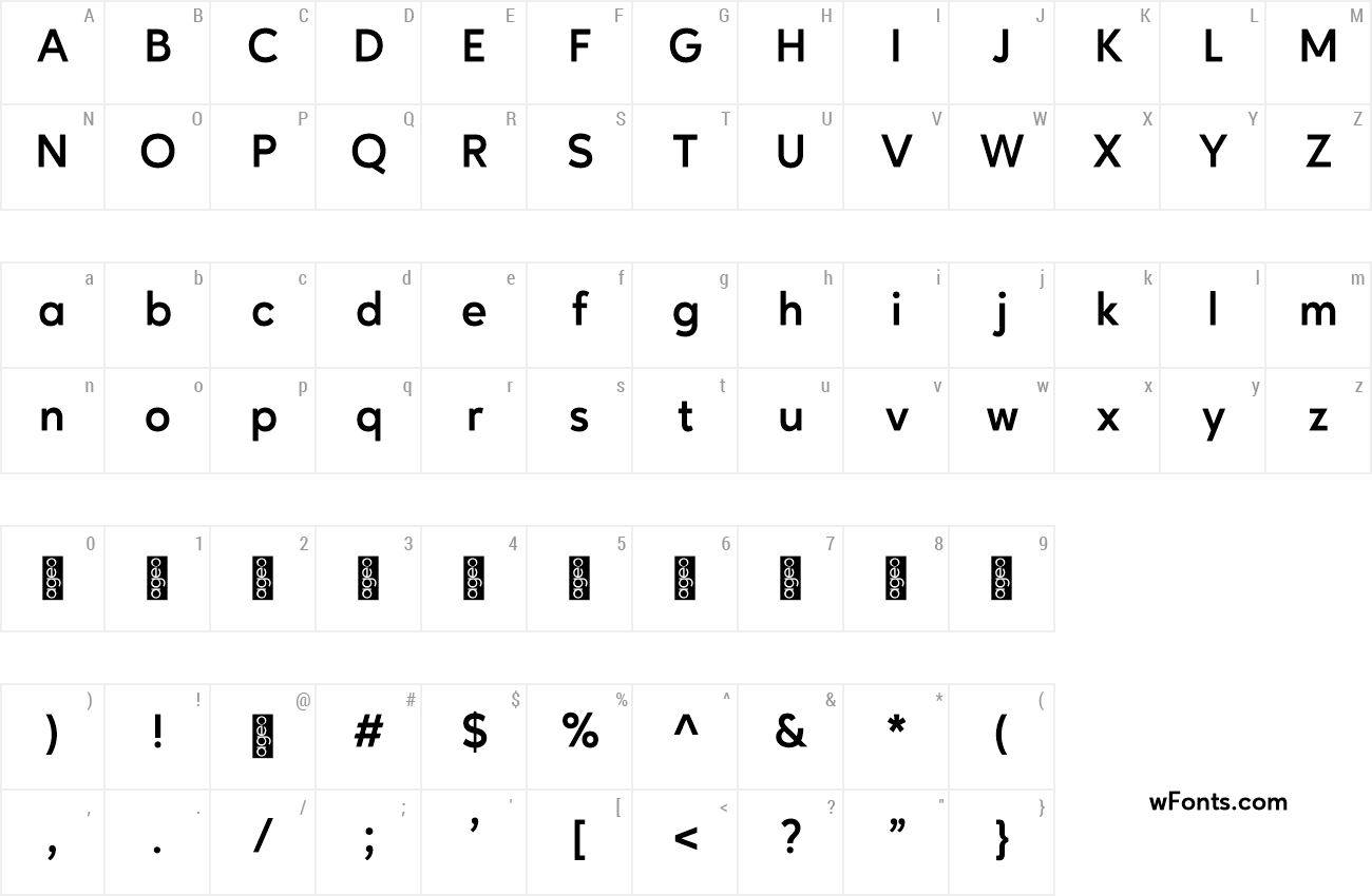 Ageo Font