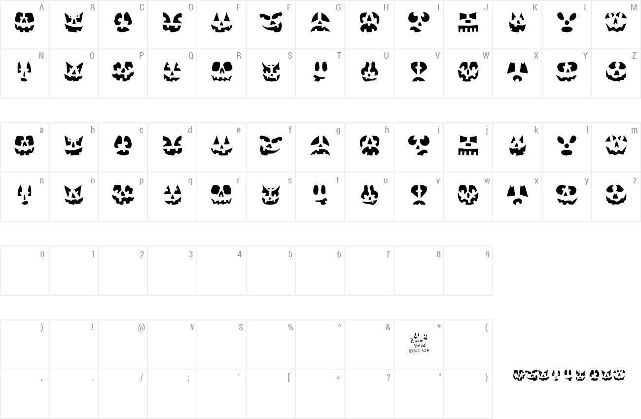 Punkinhead Font