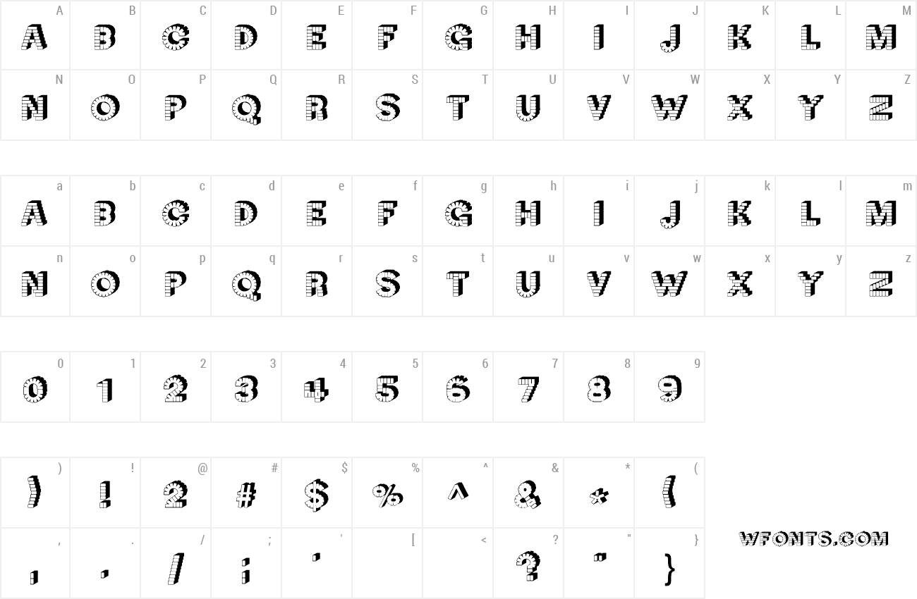 Neck Candy Font