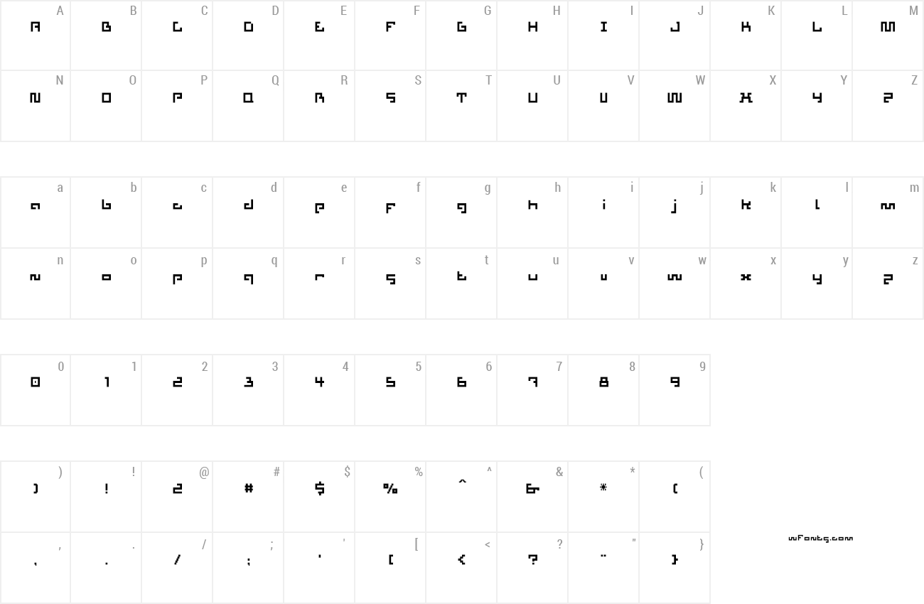 aztech Font
