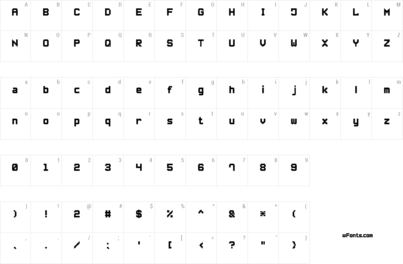 Small Pixel7 Font