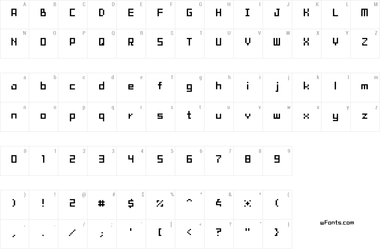 tama mini02 Font