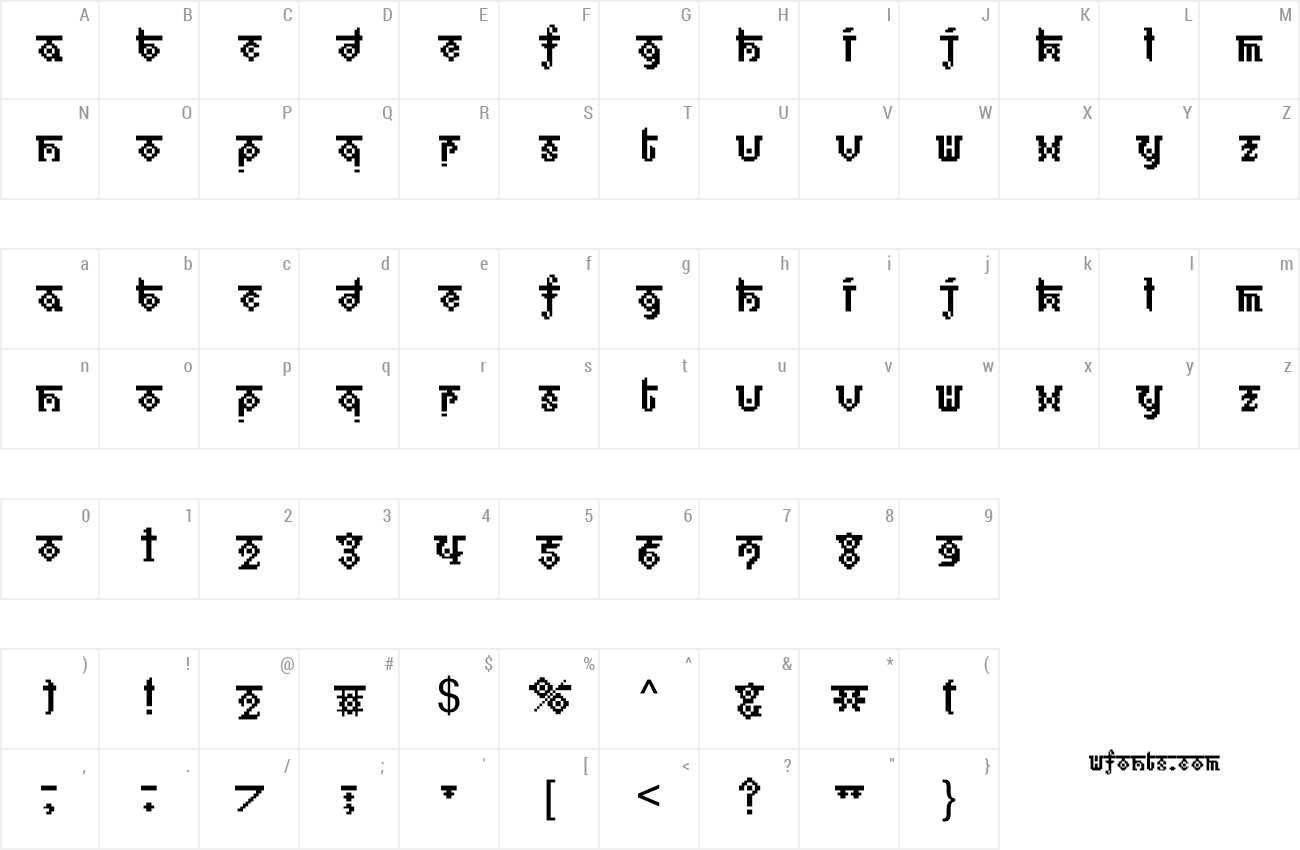 BM ethno Font