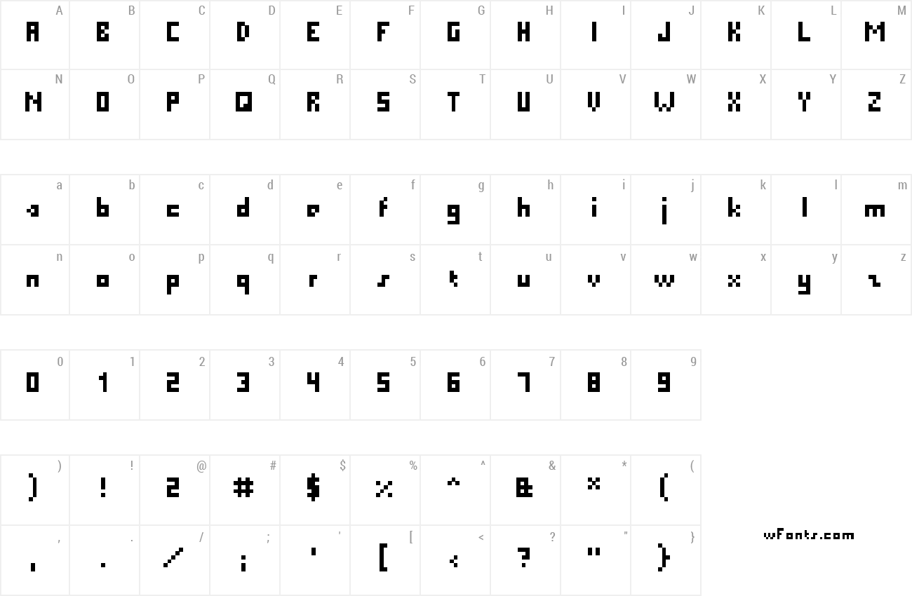 Pixel Millennium Font