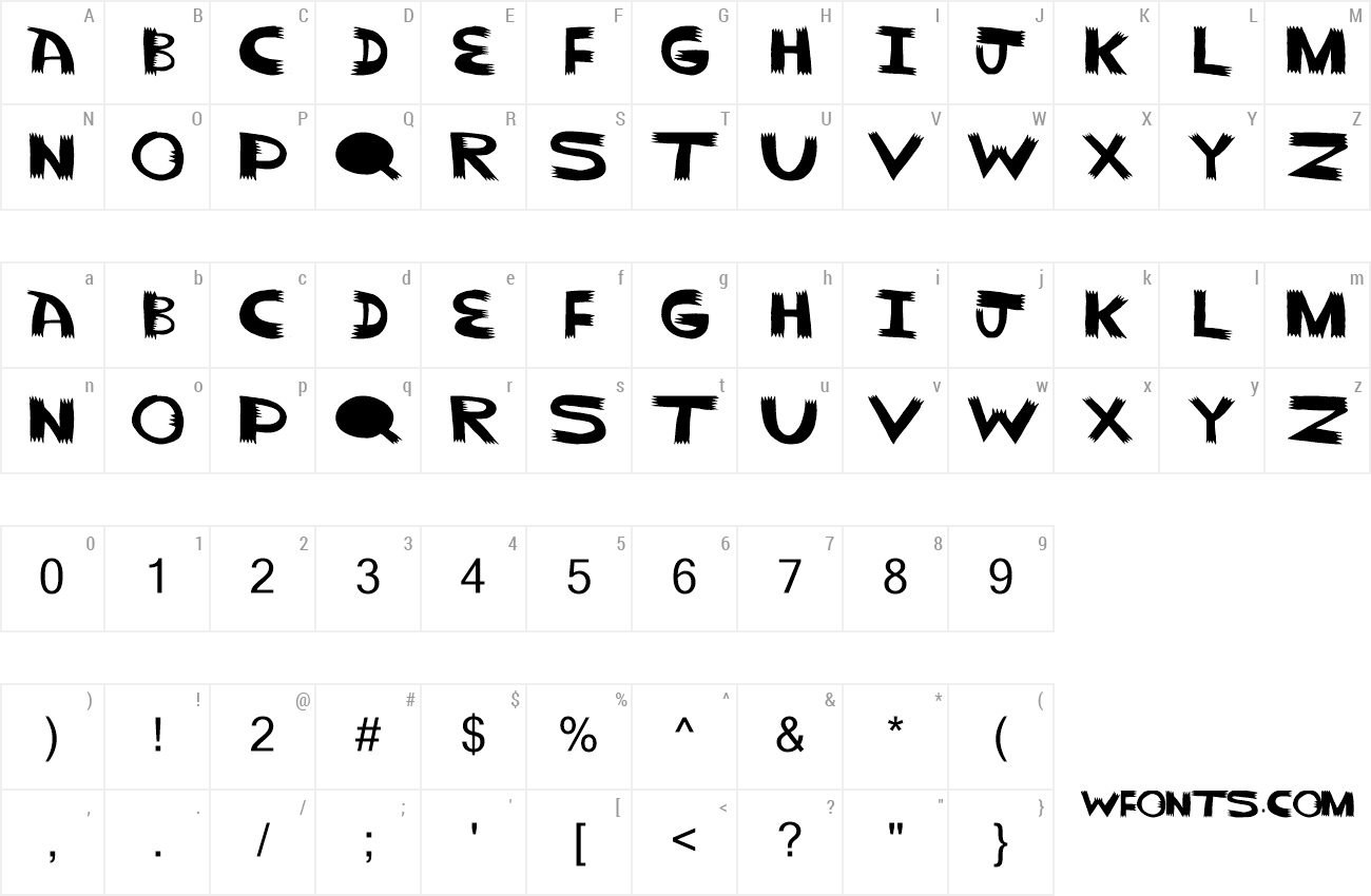 pointy Font
