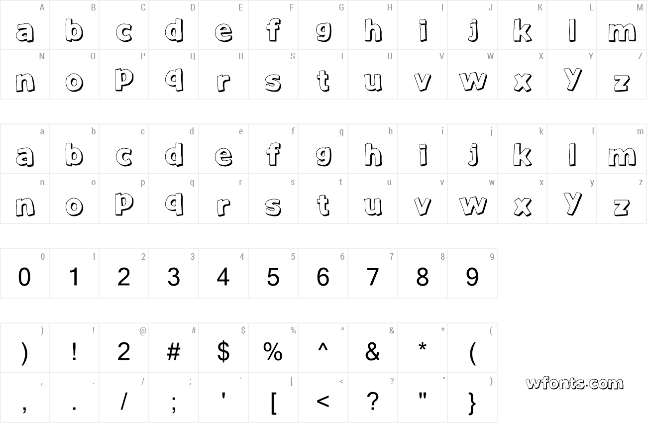 JustAnotherFont Font