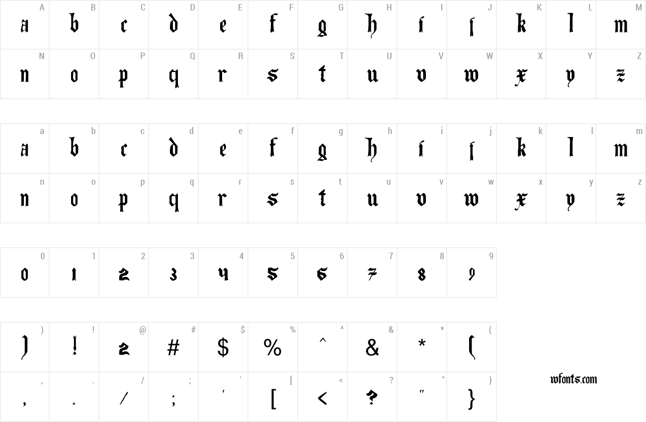 The Art of Illuminating Font