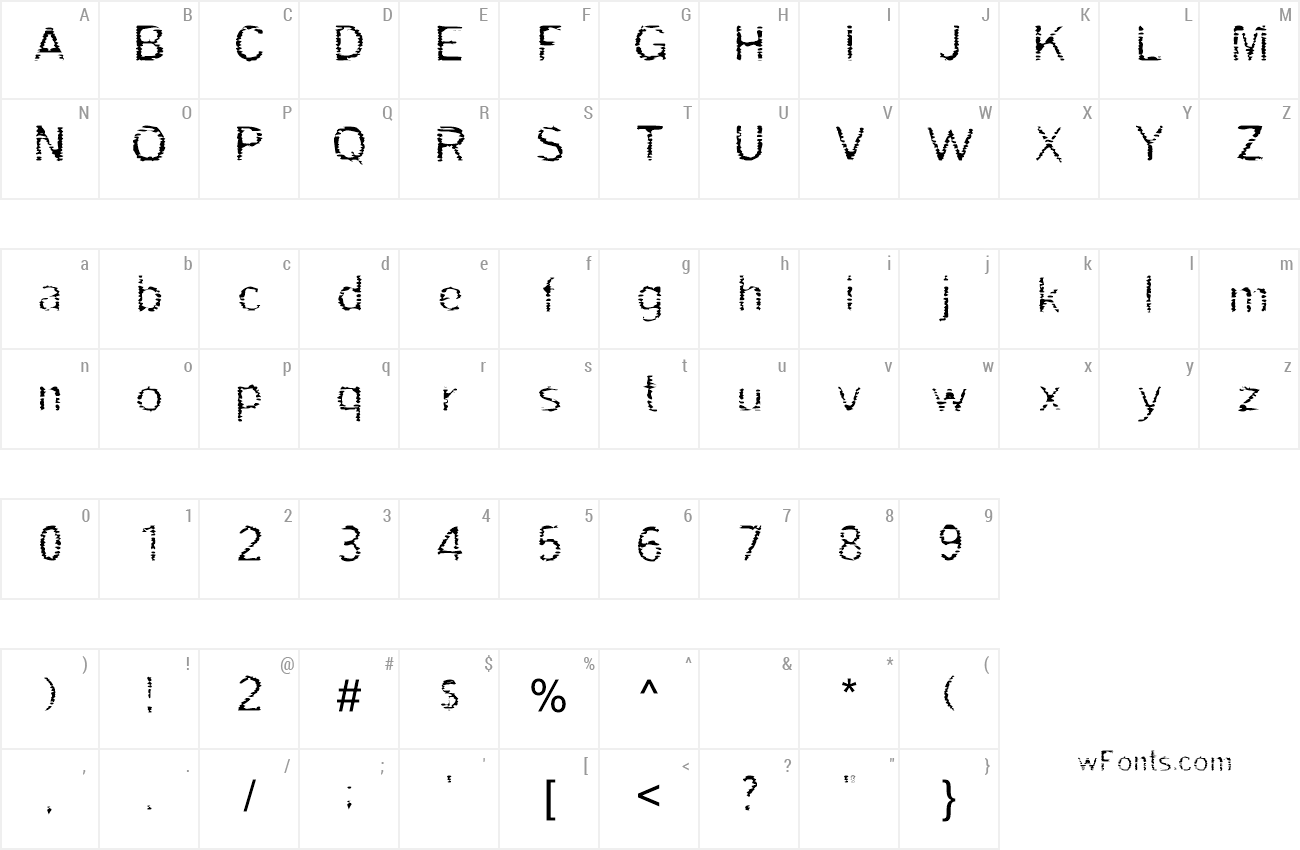 Grade Font
