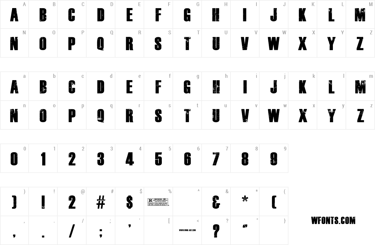 Dead Kansas Font