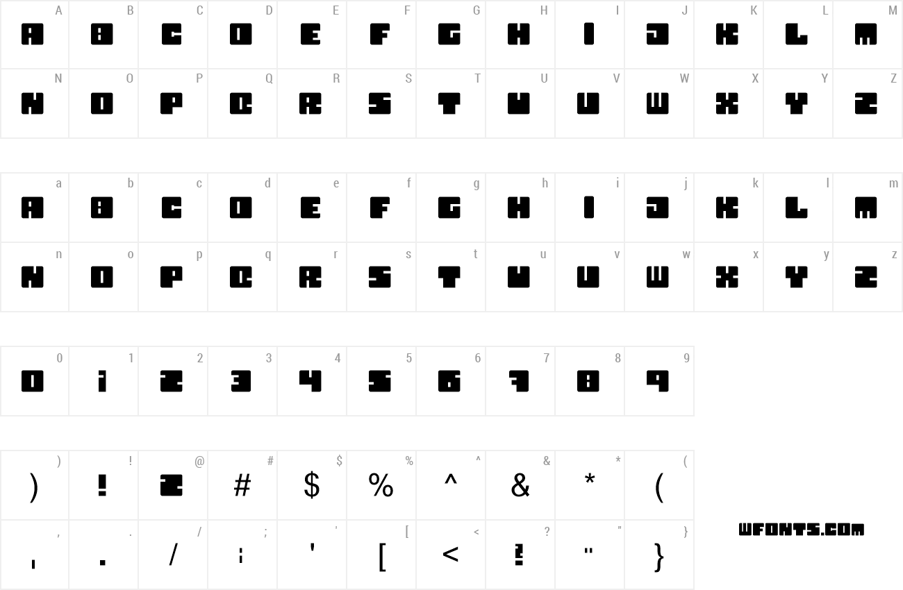 Boxy Font