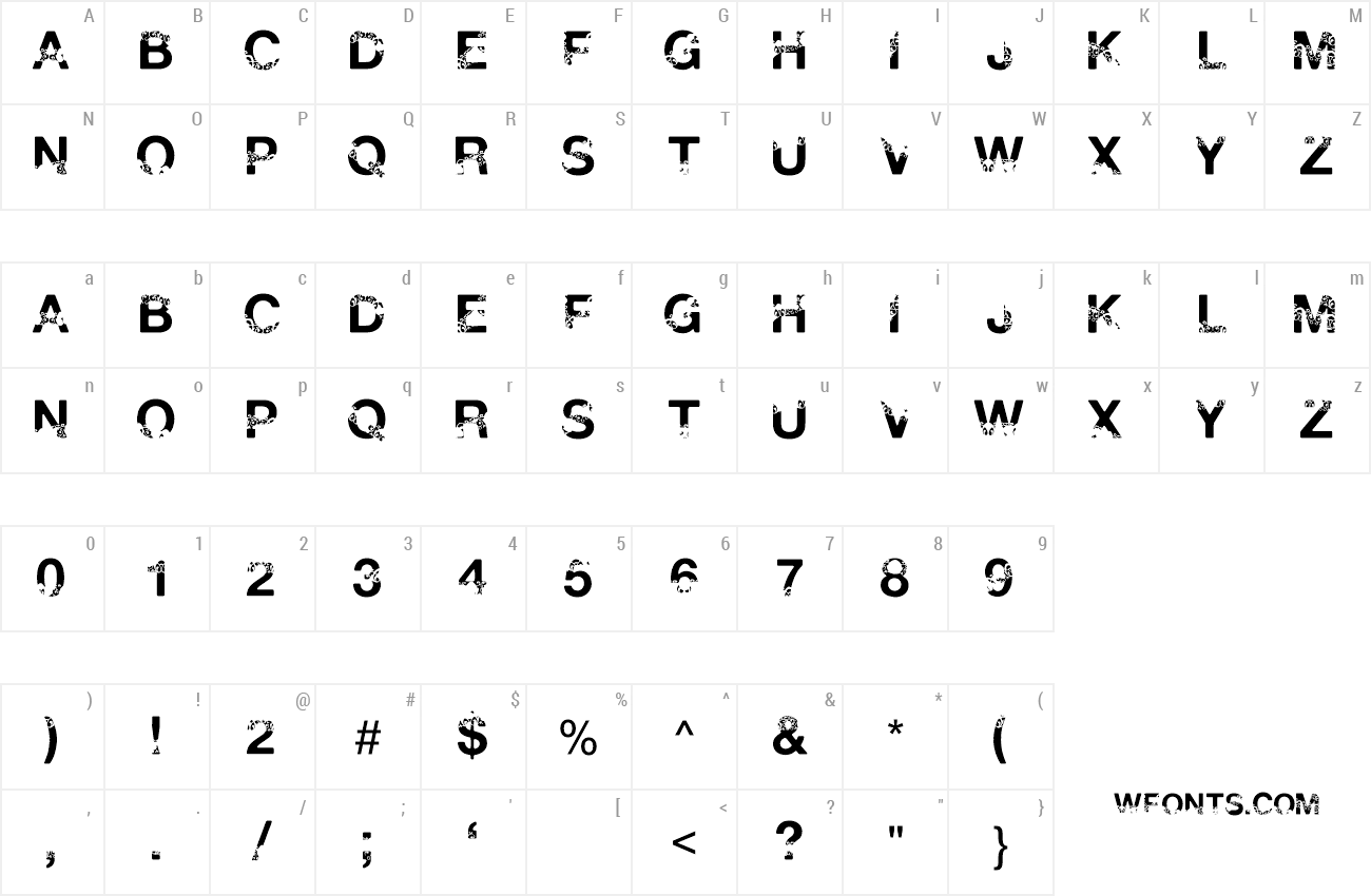 Polar Shift Font