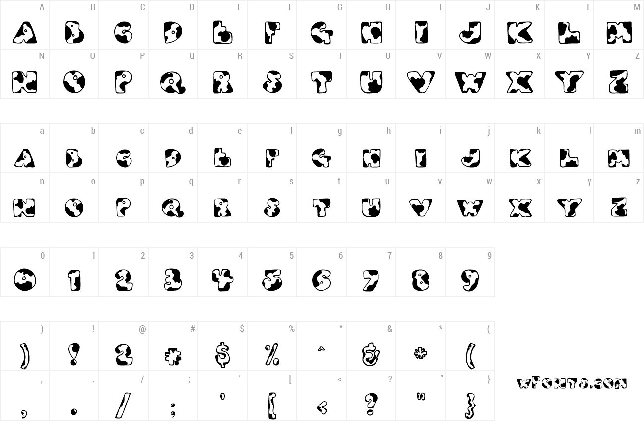 DJ Moo Font