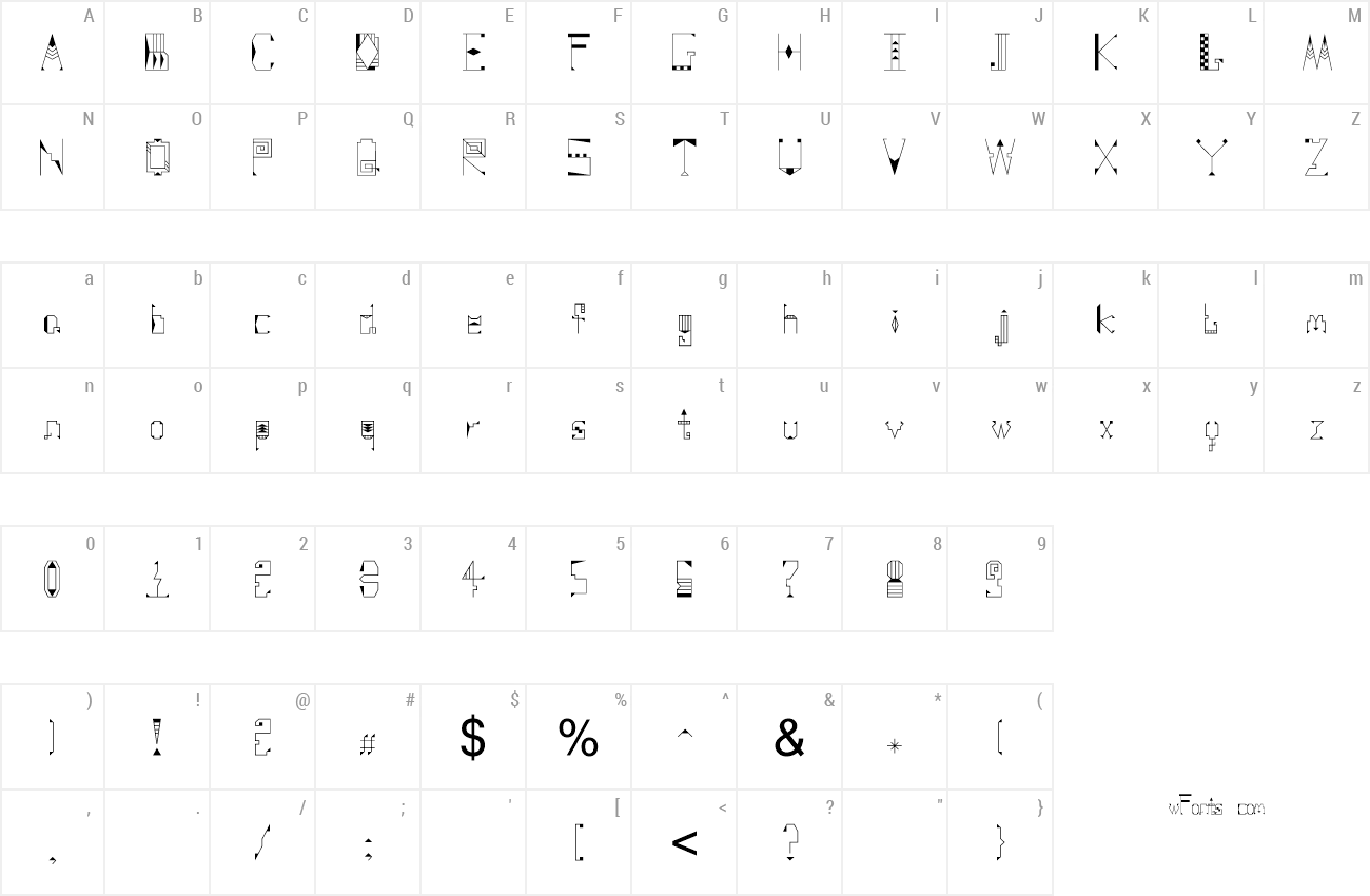 Far East Movement Font