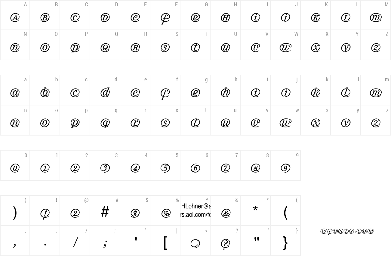 Arrobatherapy Font