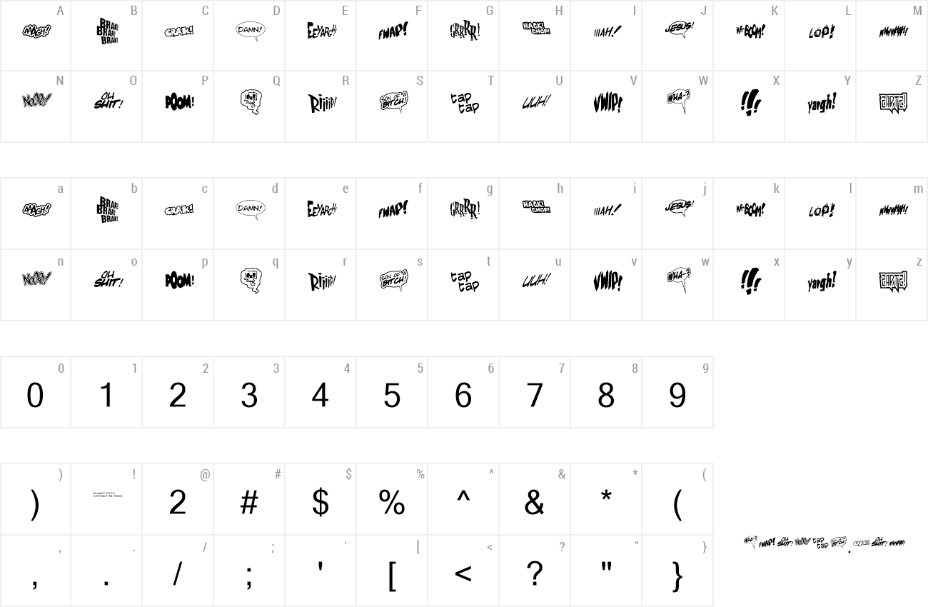 Zartz! Font