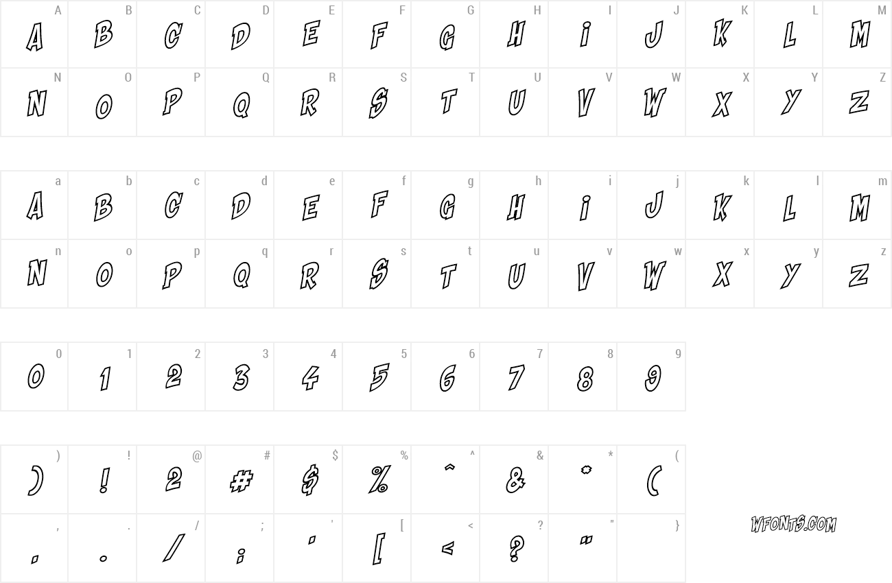 Shaka Pow Font