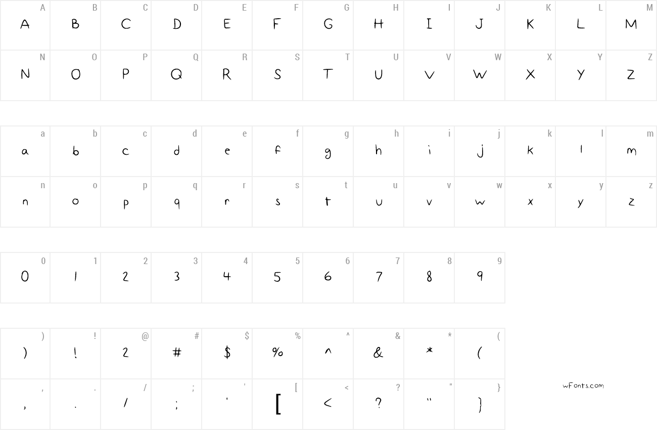 Fancy Not Font
