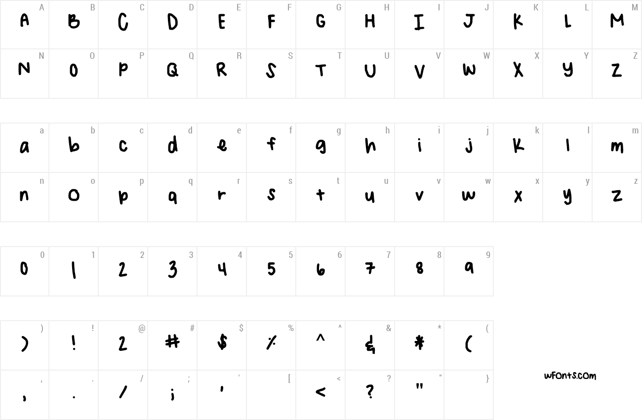 AngelinaHandwriting Font