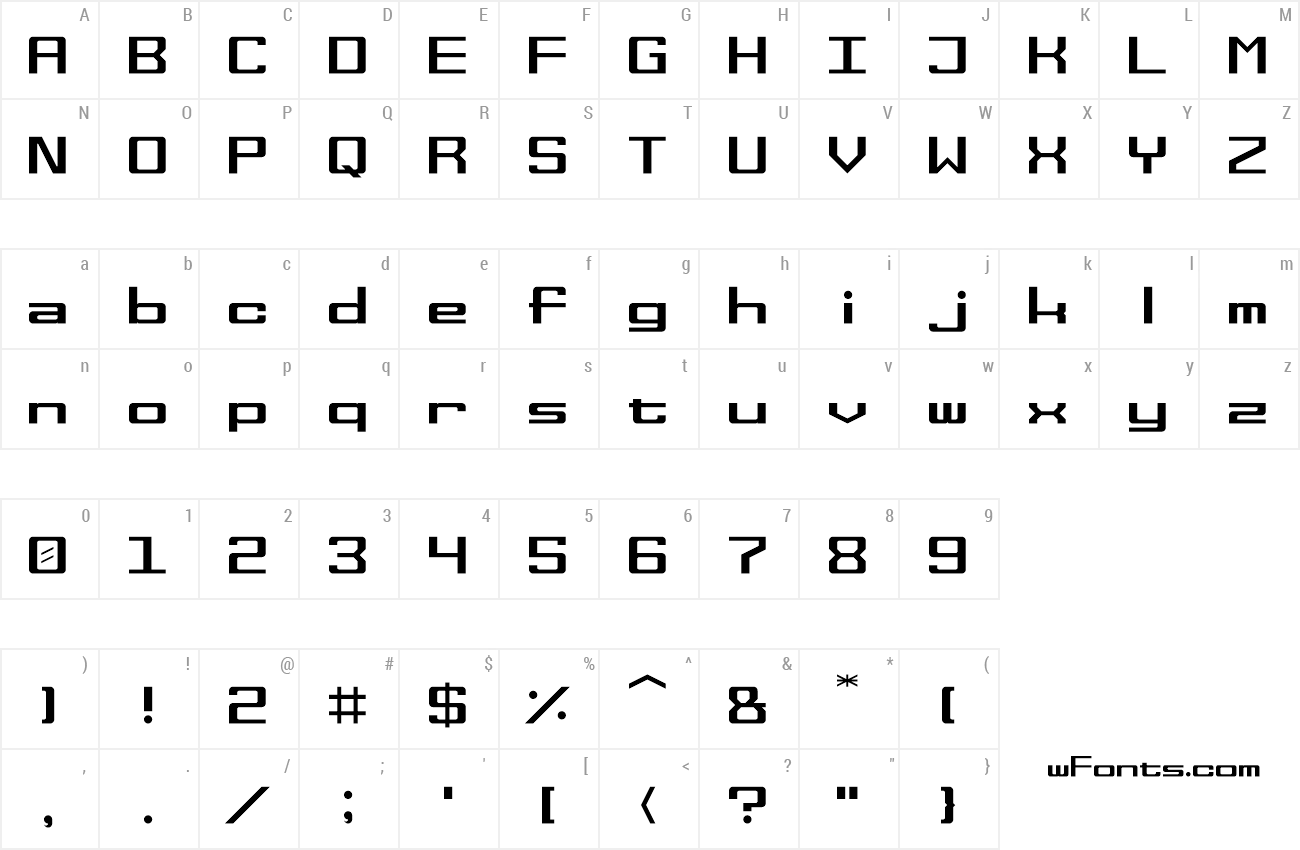 Space Wham Font