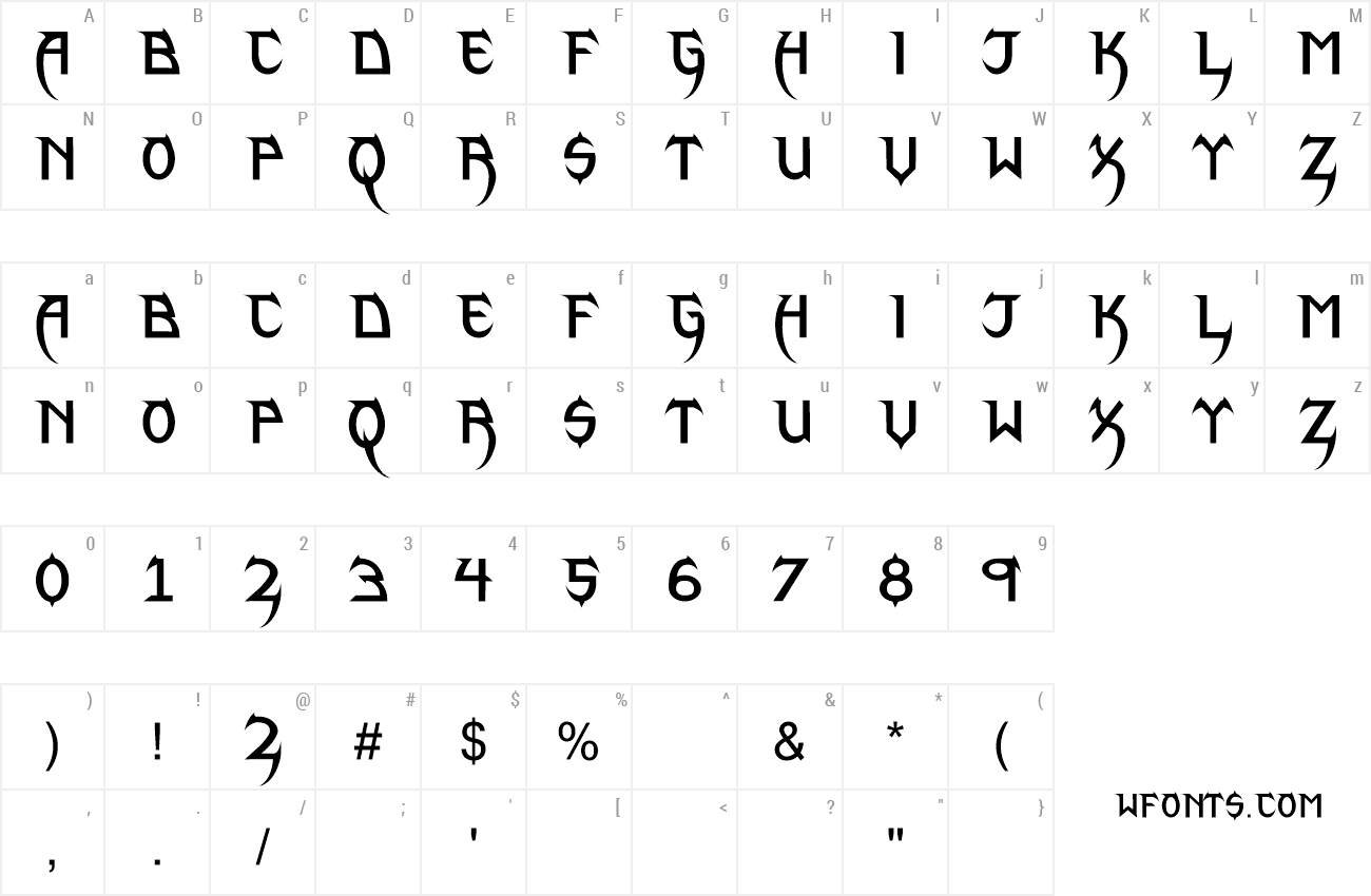 Phantom Lord Font