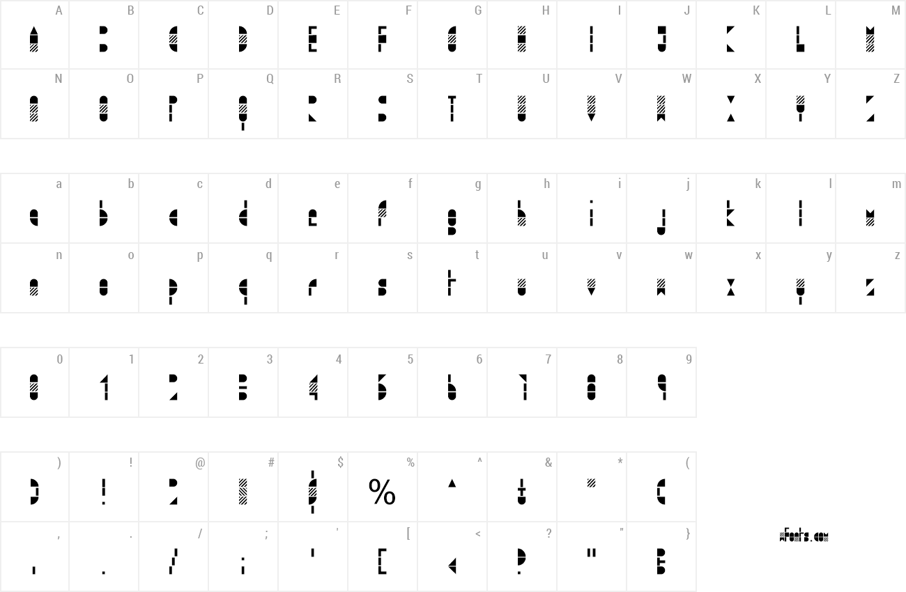 modulo3 Font