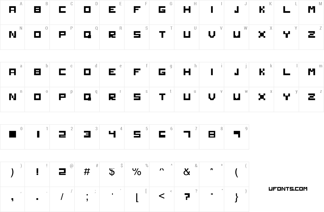 Solid Font