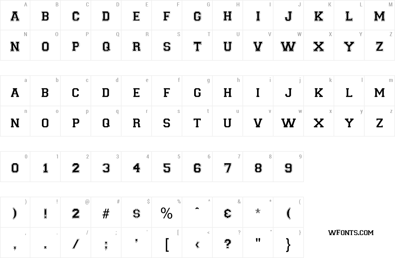 Hillman Font