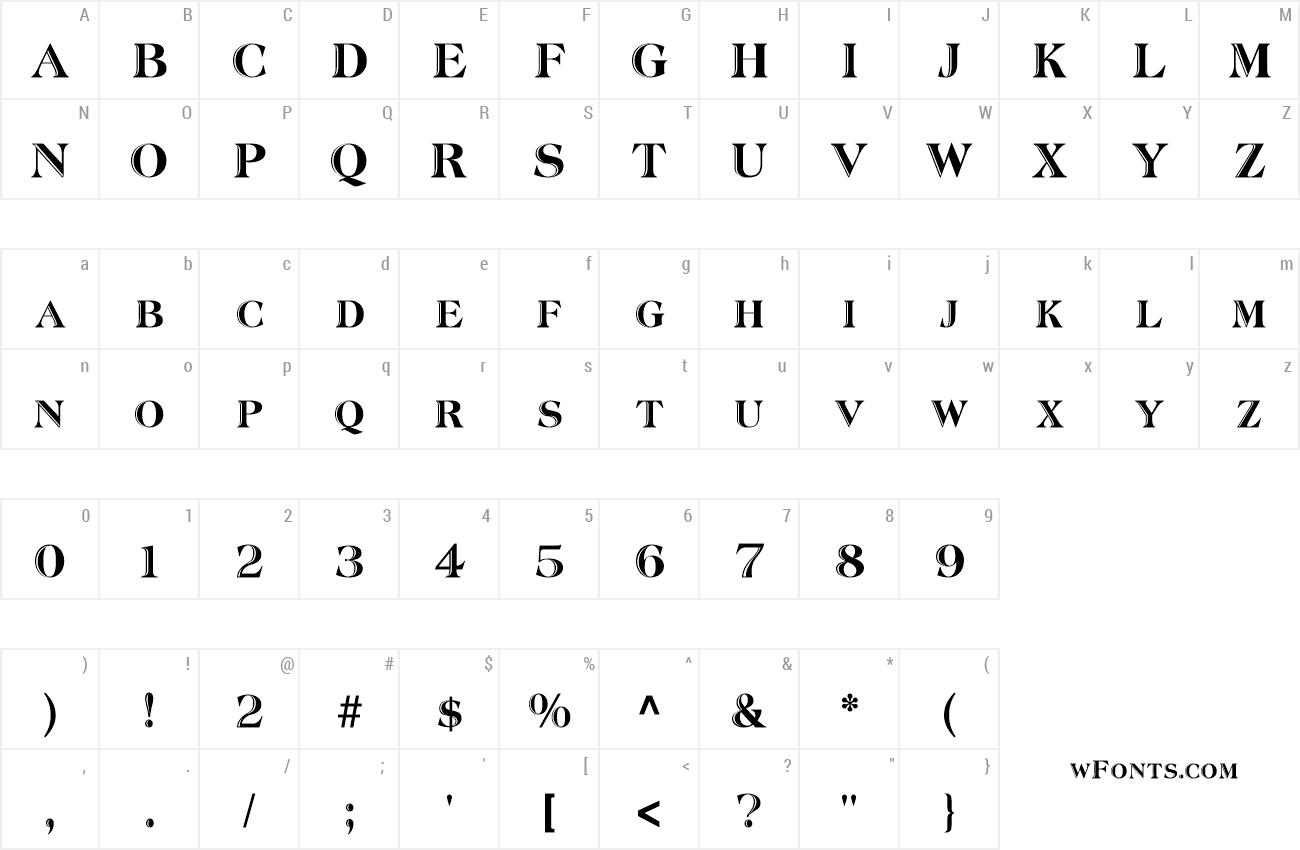 HP-Slip Font