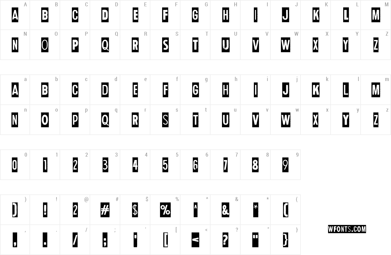 Human Error Dark Font