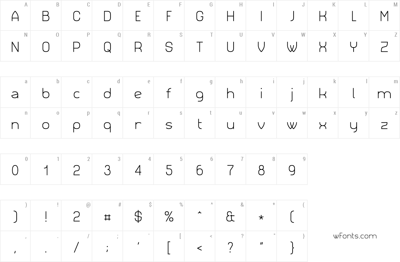 Simply City Light Font