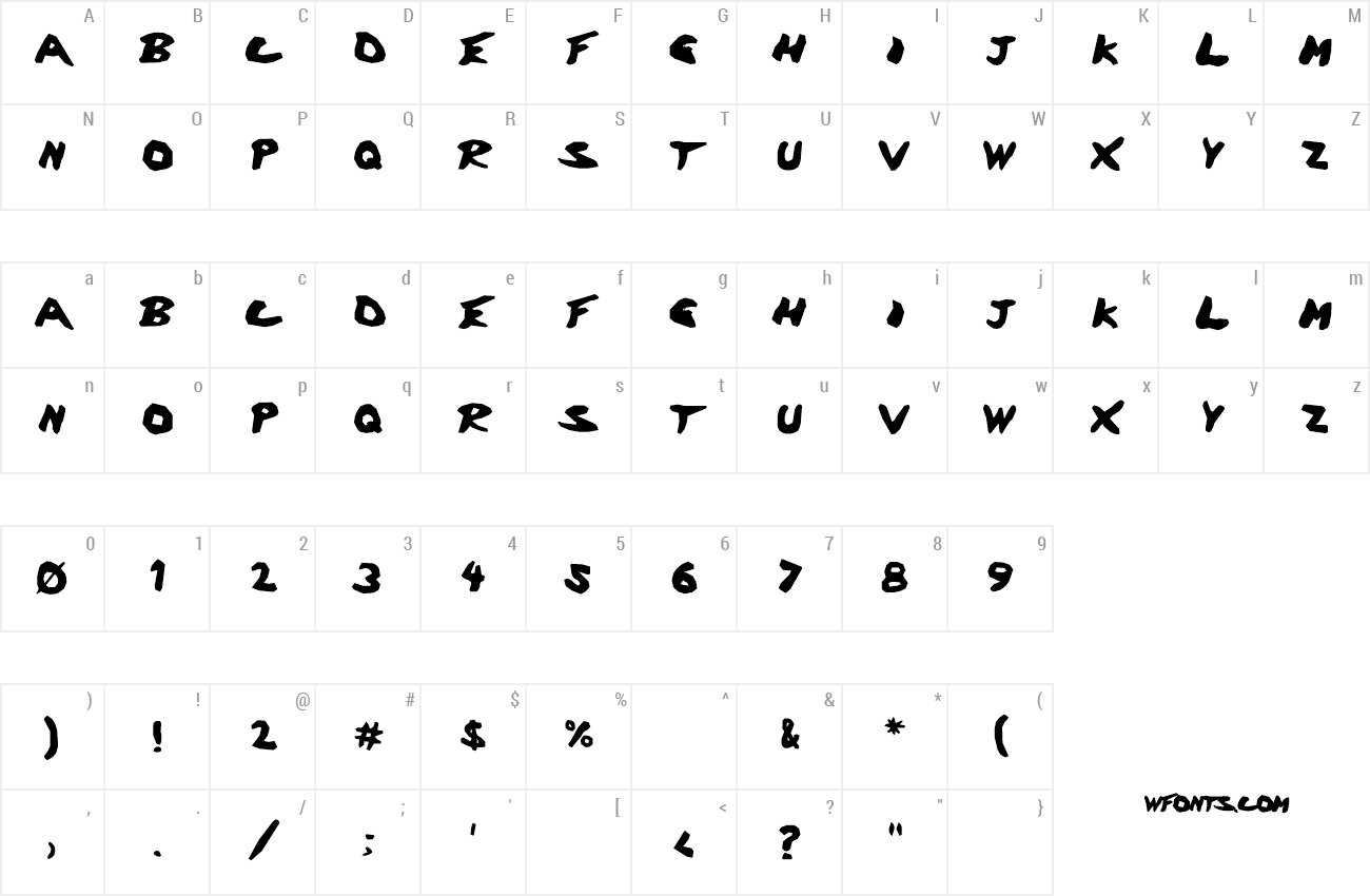 Discharge Font