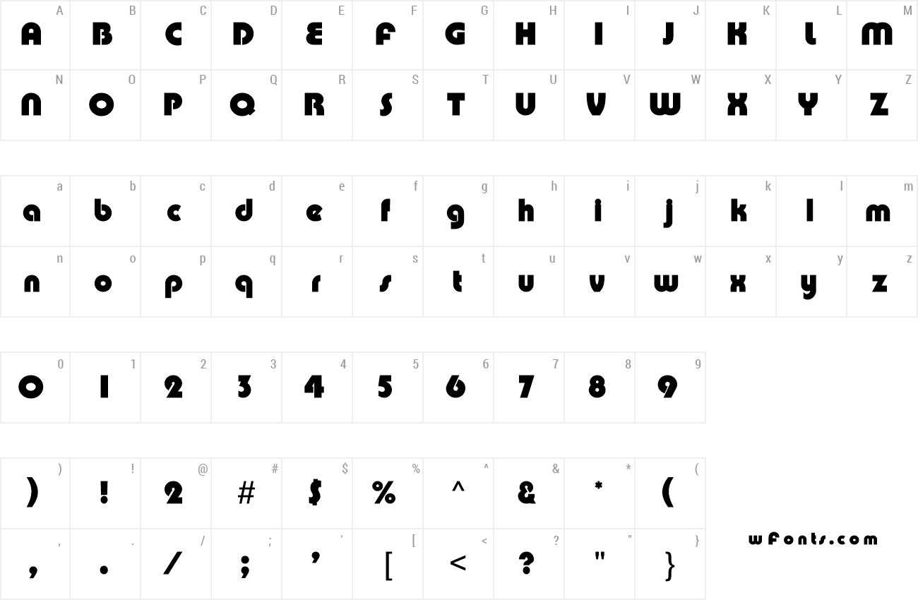 Pump Rus Font