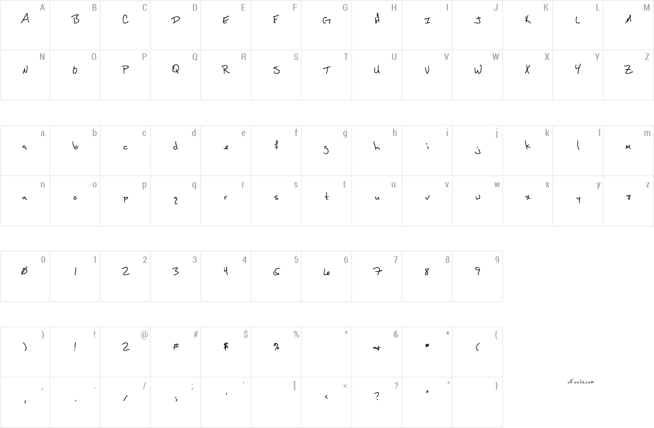 Daryl Short Font