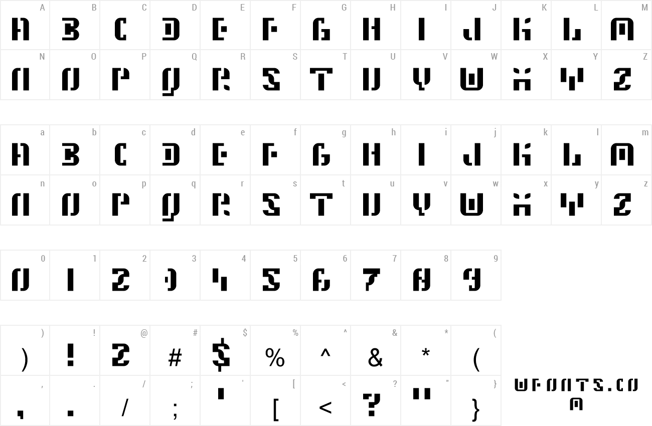 5 Space Station Font