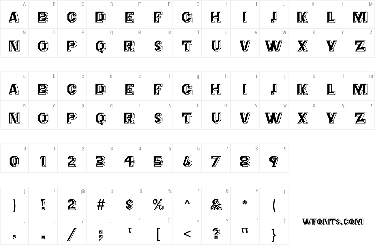 Angles MF Font
