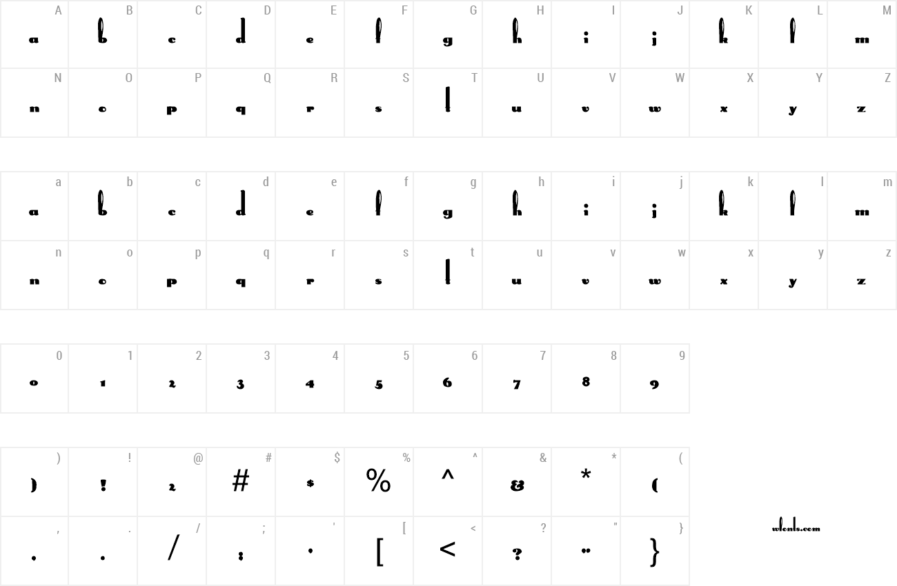 RabbitEars Font