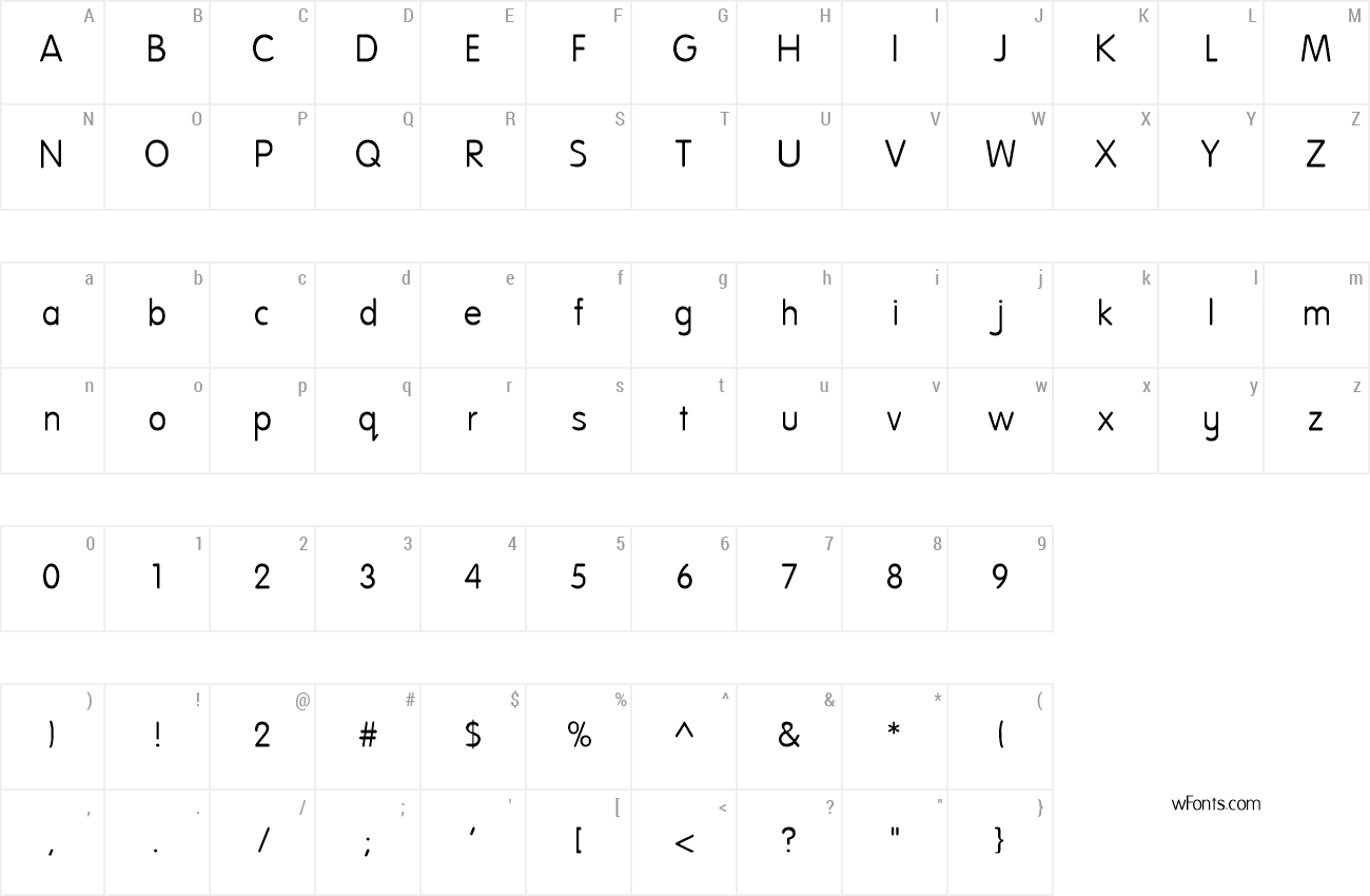 National First Font Font