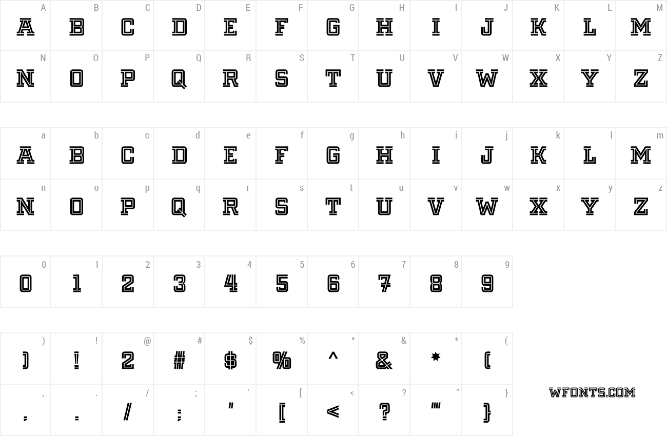 Fargo Faro NF Font