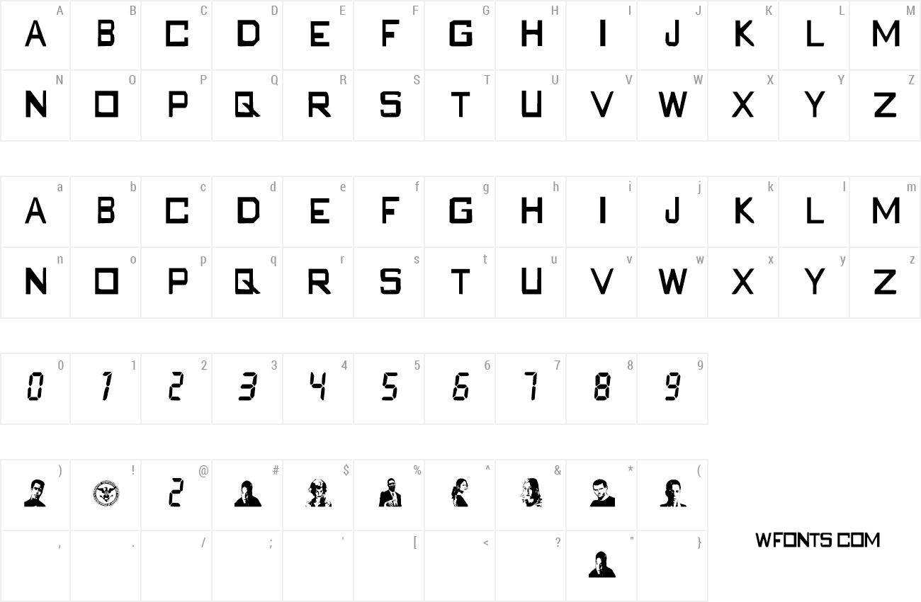 twenty four Font
