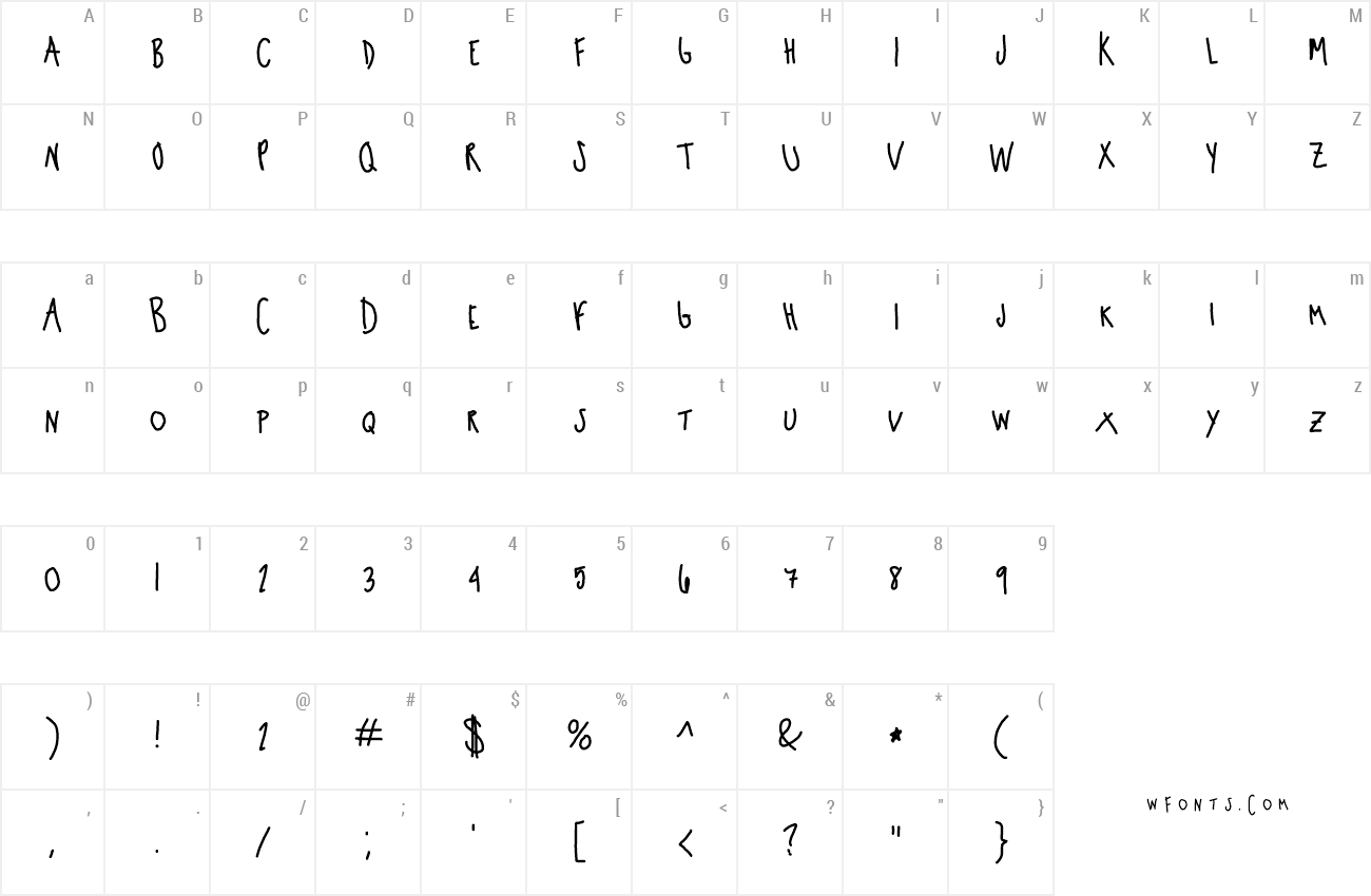 uppercase 1 Font