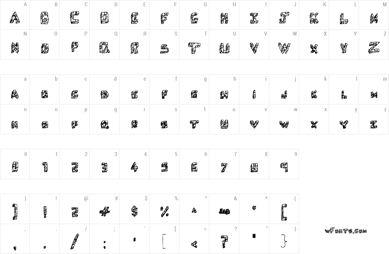 THE LABORATORY Font