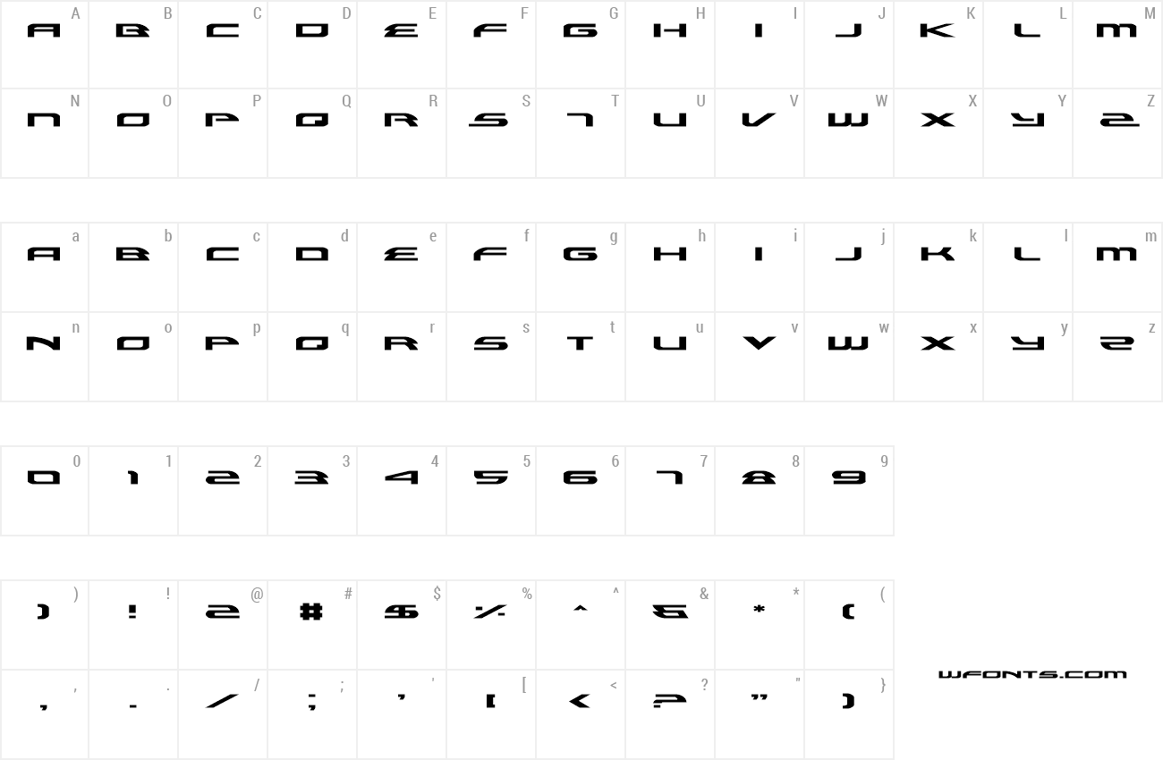 Alexis Expanded Font
