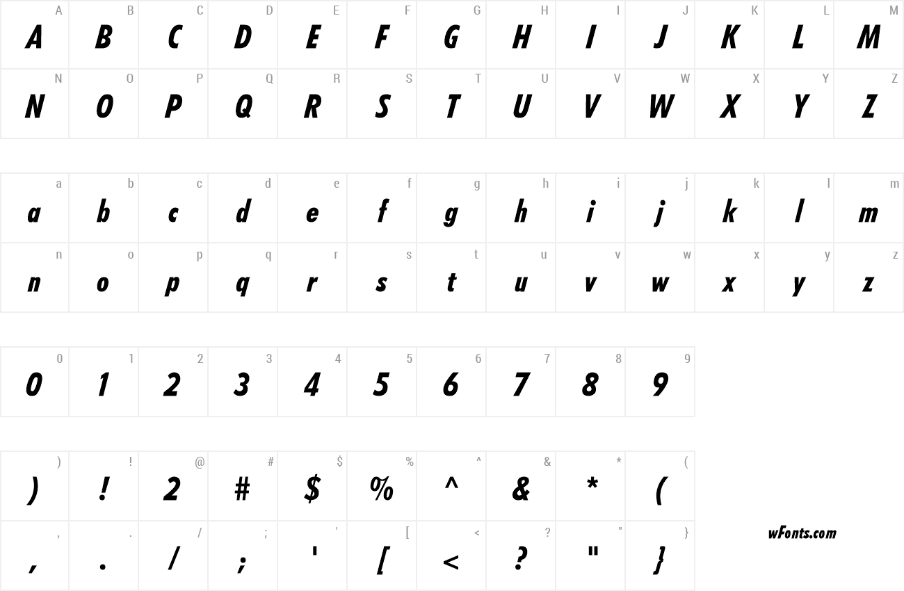 Arche Black Condensed SSi Font