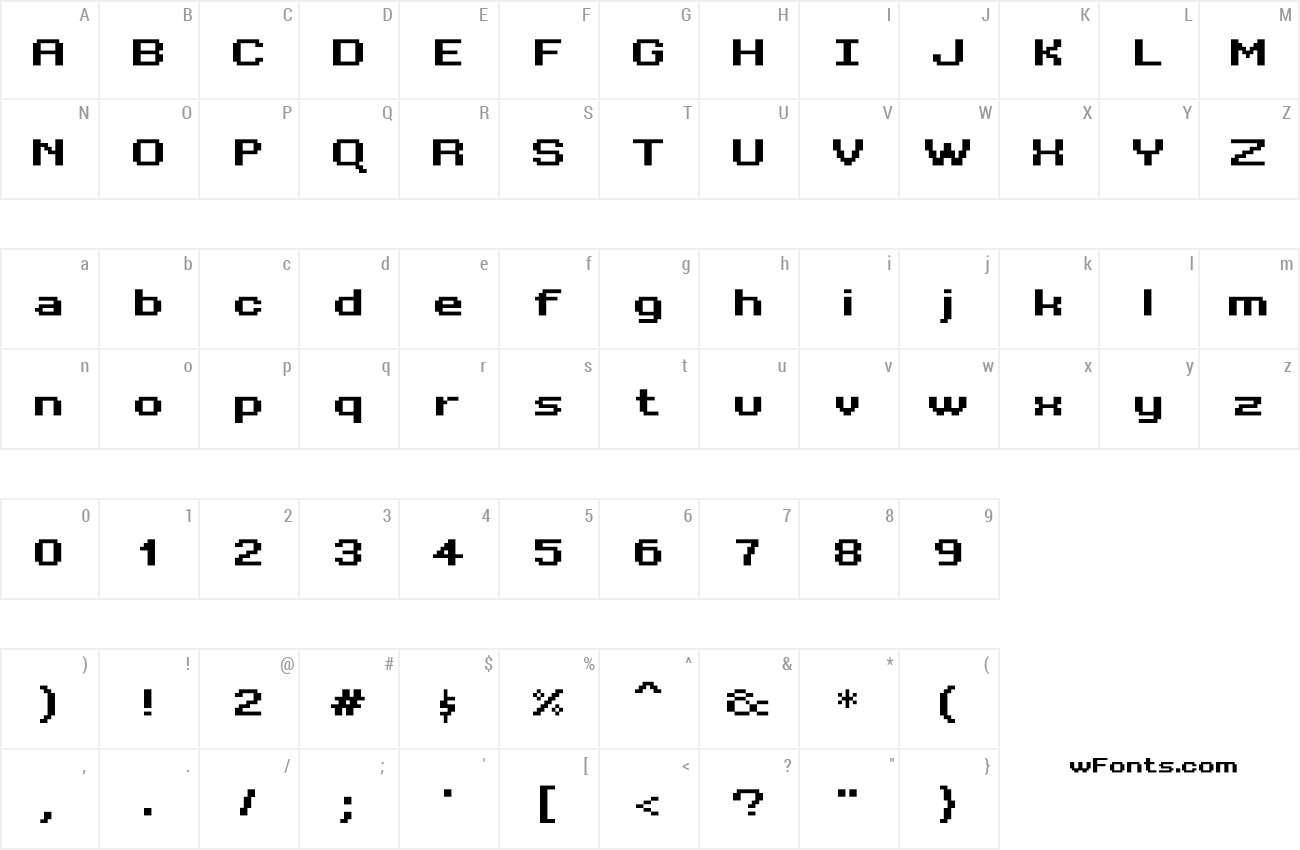 Bit KitWide Bold Font