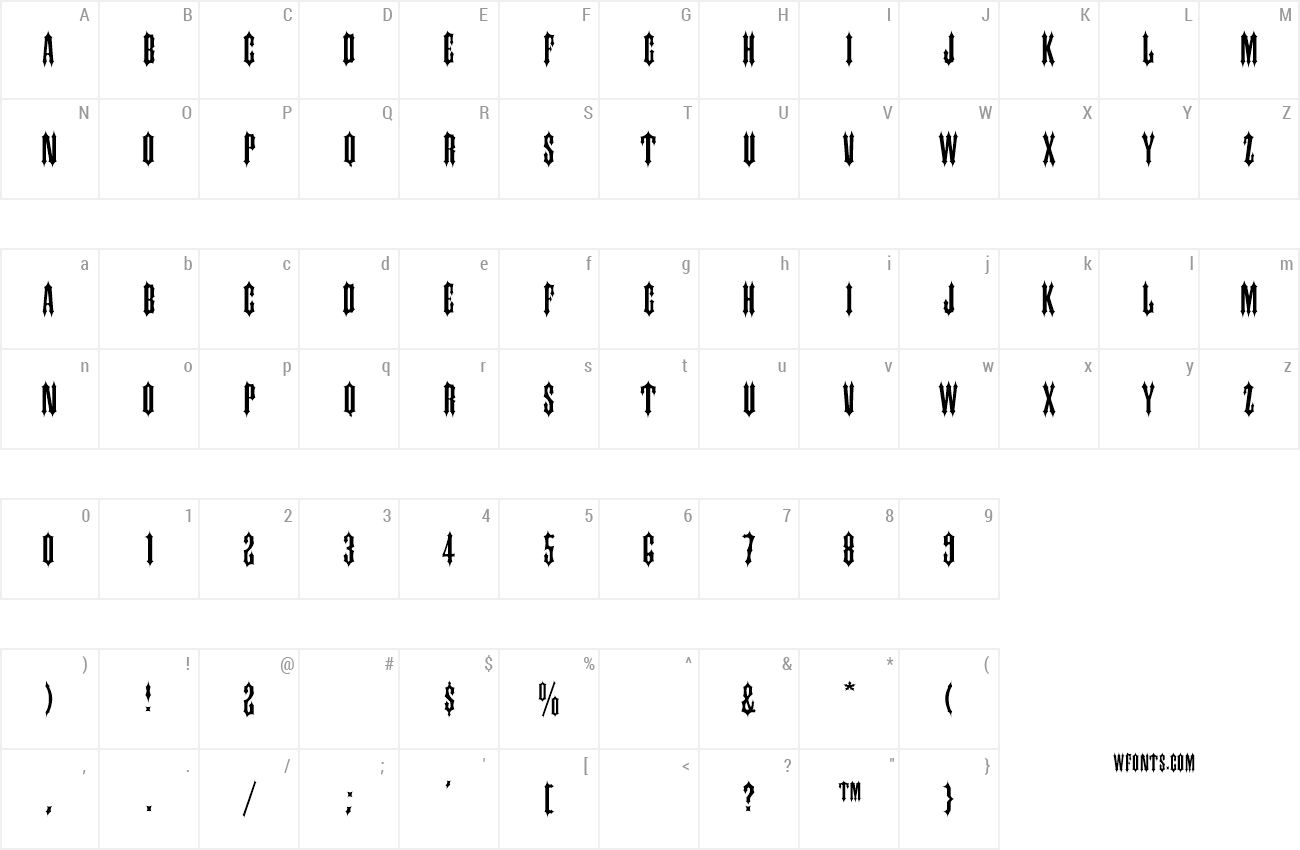 Blackbur-Medium Font