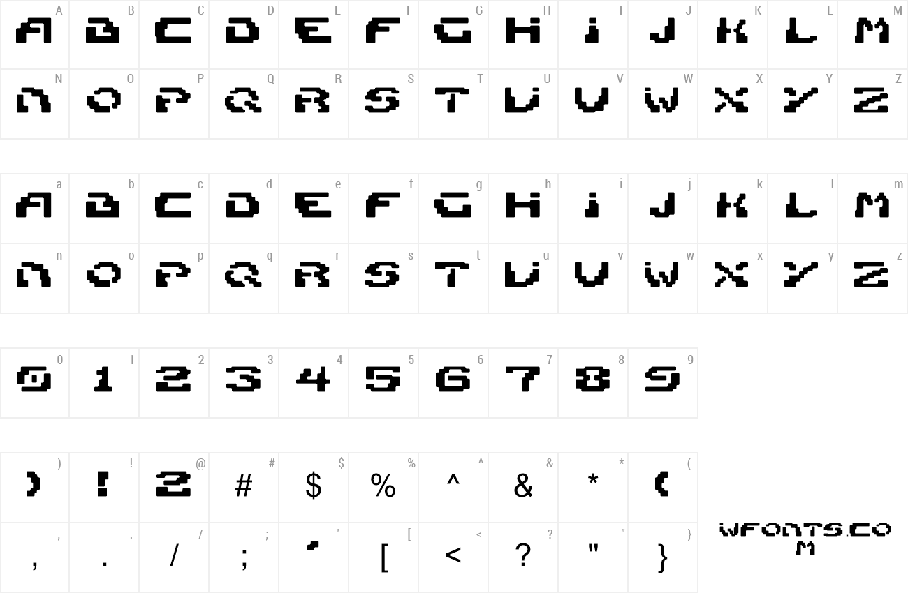 Blokk Font
