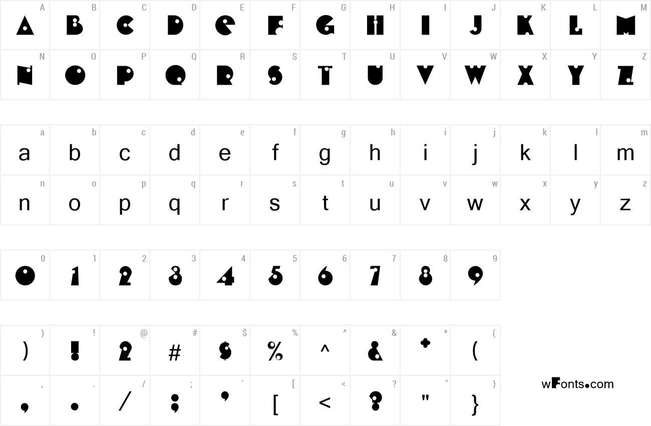 Cheap Shot Display Caps SSi Font