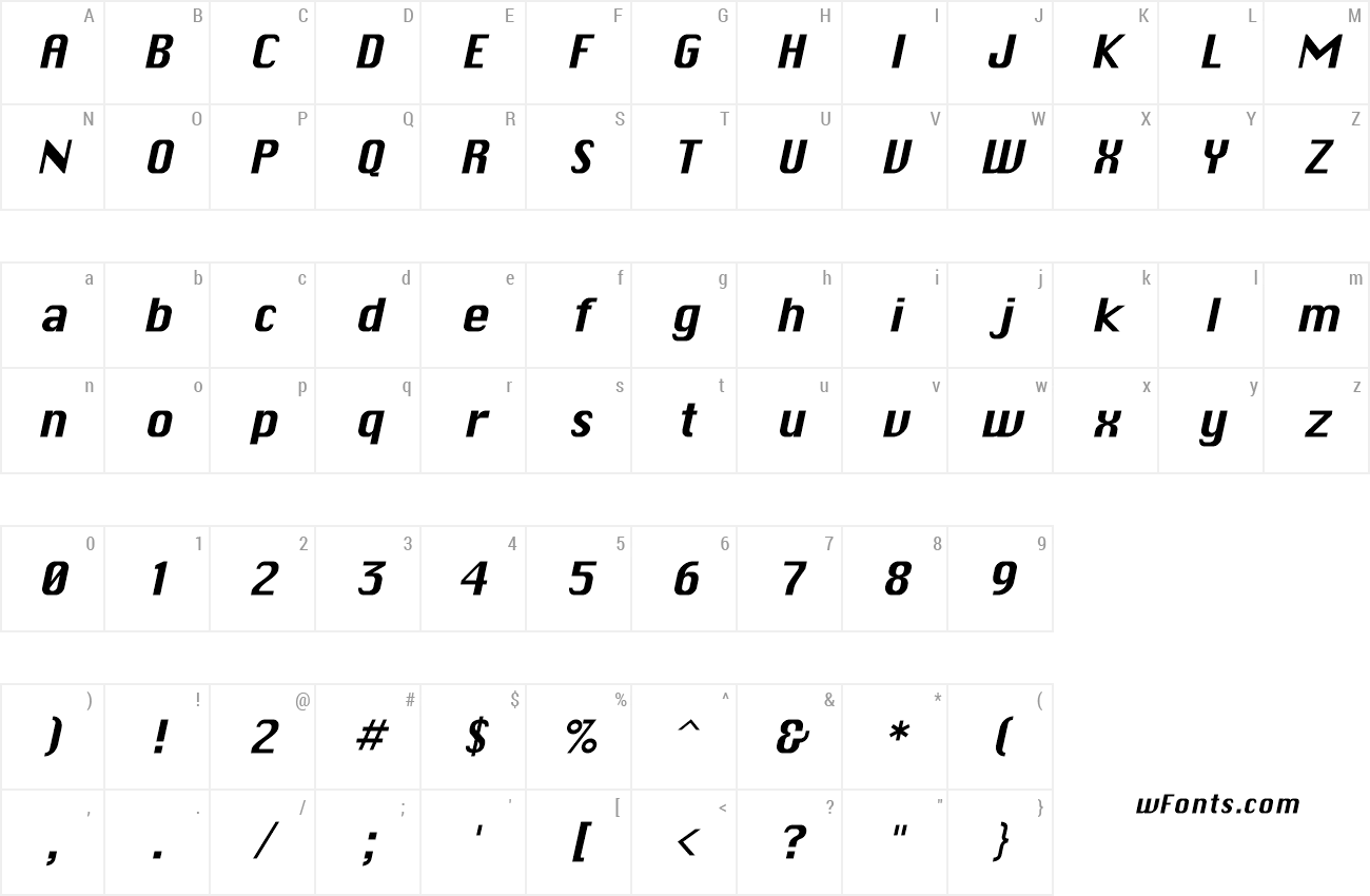 Chicane Font